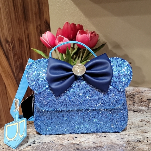 Loungefly | Bags | Loungefly Minnie Mouse Hanukkah Dreidel Disney ...